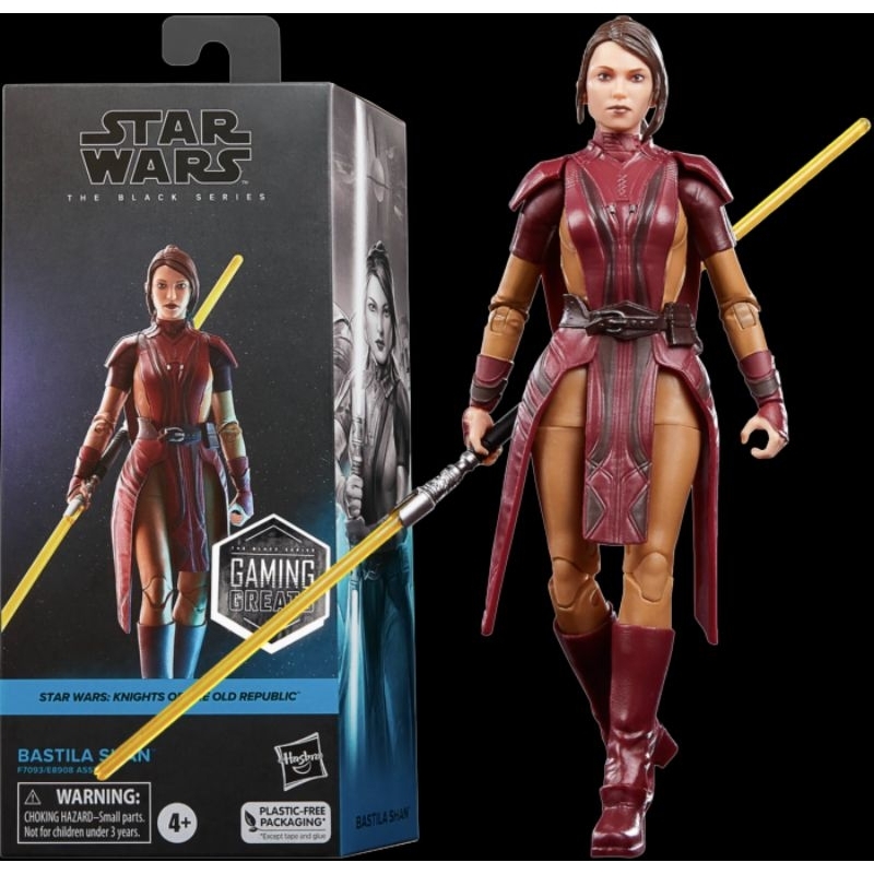 STAR WARS BLACK SERIES BASTILA SHAN OLD REPUBLIC JEDI GAMING GREATS ...