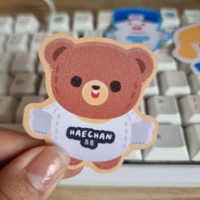 NCT Dream Plushie Fanart Waterproof Glitter-Laminated Stickers | Shopee ...