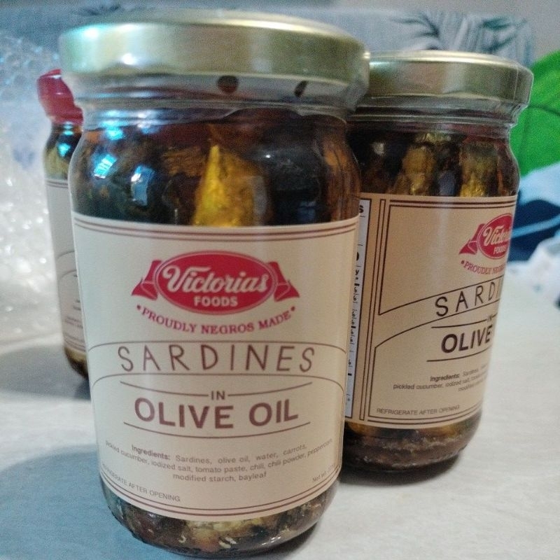 Victorias Spanish Style Sardines Bangus In Olive Oil 255g Shopee
