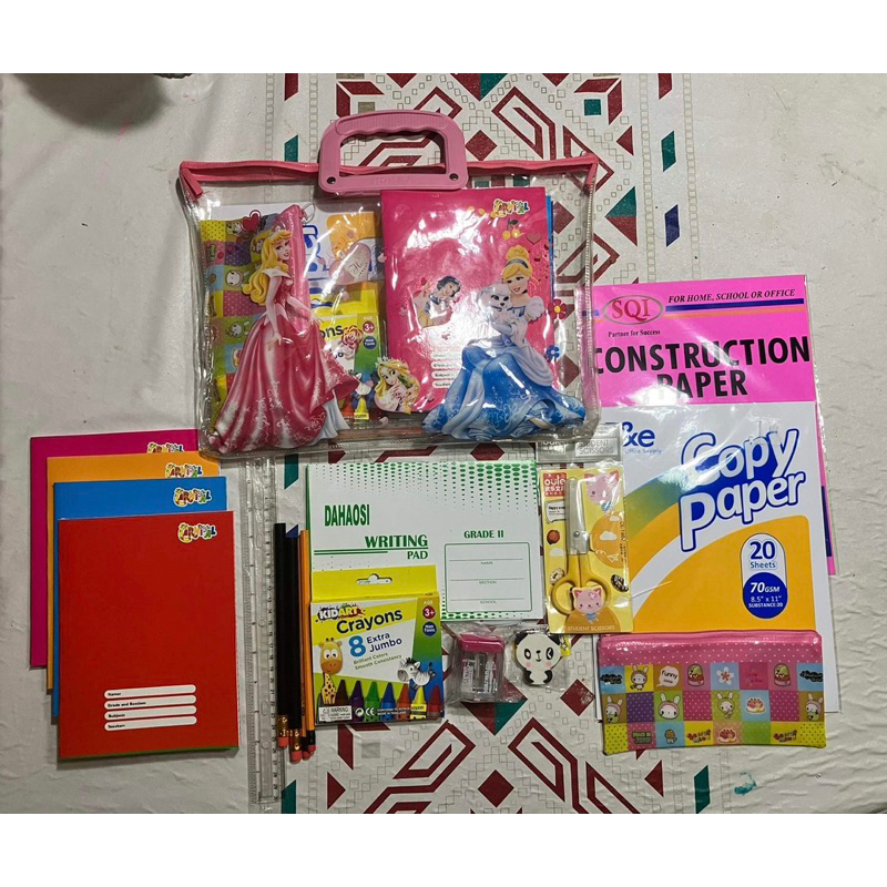 Budget Friendly! Complete School Supplies Set for Nursery, Kinder ...