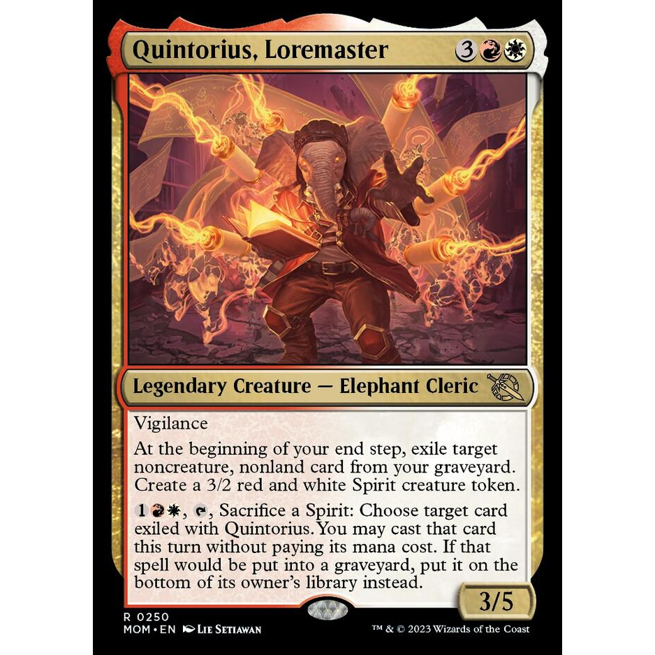 Magic the Gathering | Quintorius, Loremaster | Shopee Philippines