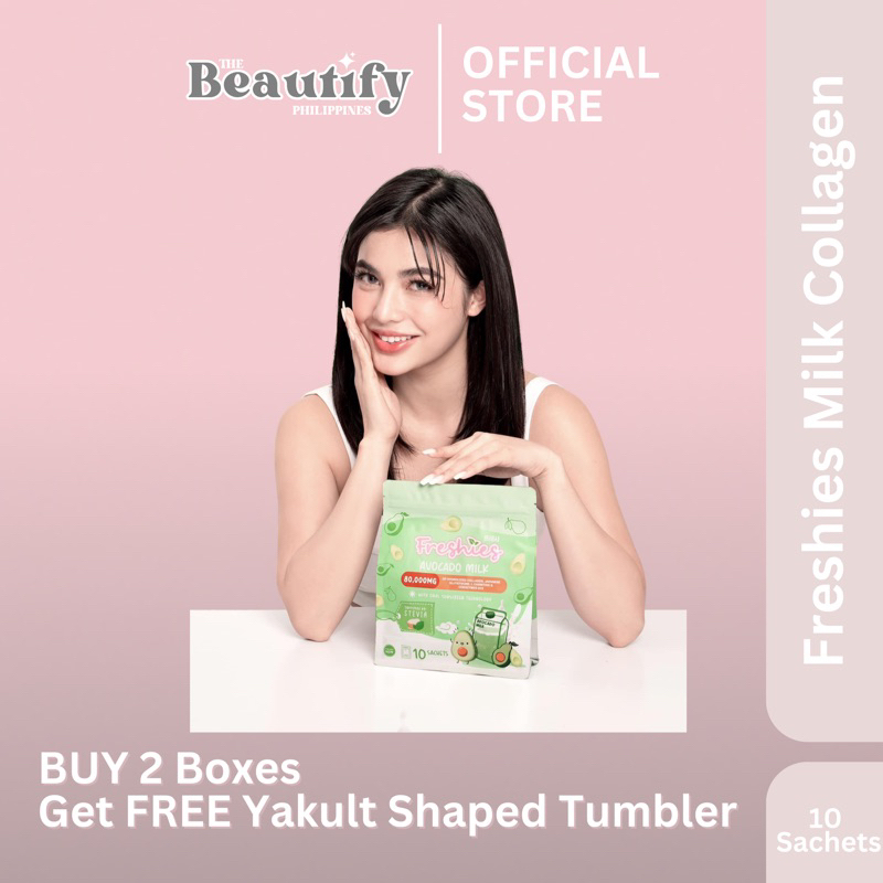 Freshies Avocado Collagen Drink by Juju Glow (10sachets) | Shopee ...
