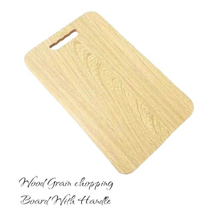 Wood Grain Chopping Board Wood Cutting Board Kitchenware Sangkalan ...