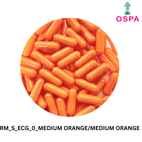 1000pcs Size 0 Medium Orange/Medium Orange OSPA High Quality Empty ...
