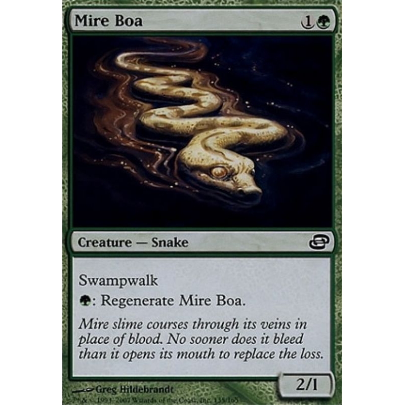 Mire Boa - PLC - Common - MTG Cards (WotC) | Shopee Philippines
