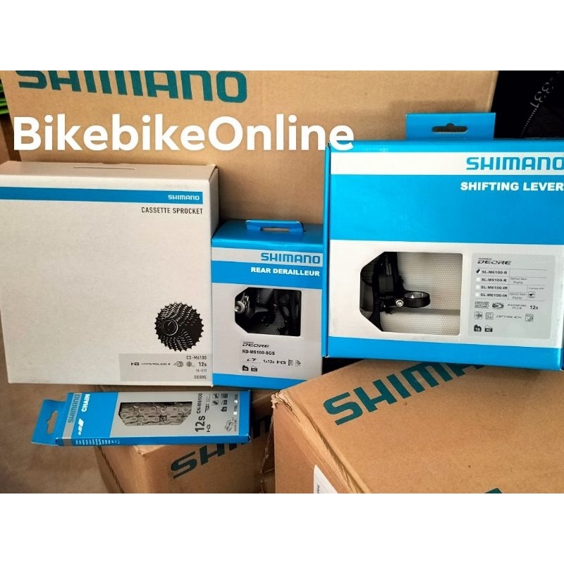SHIMANO DEORE M6100 UPKIT 12 SPEED | Shopee Philippines