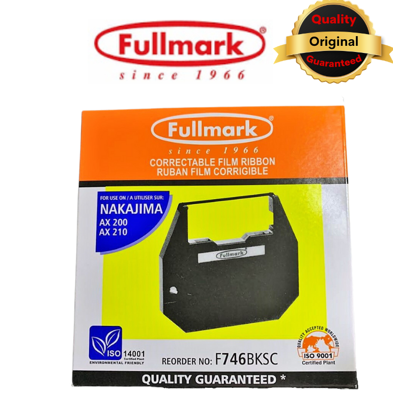 (Positivity) Fullmark Typewriter Ribbon Nakajima AX 200 / AX210 ...