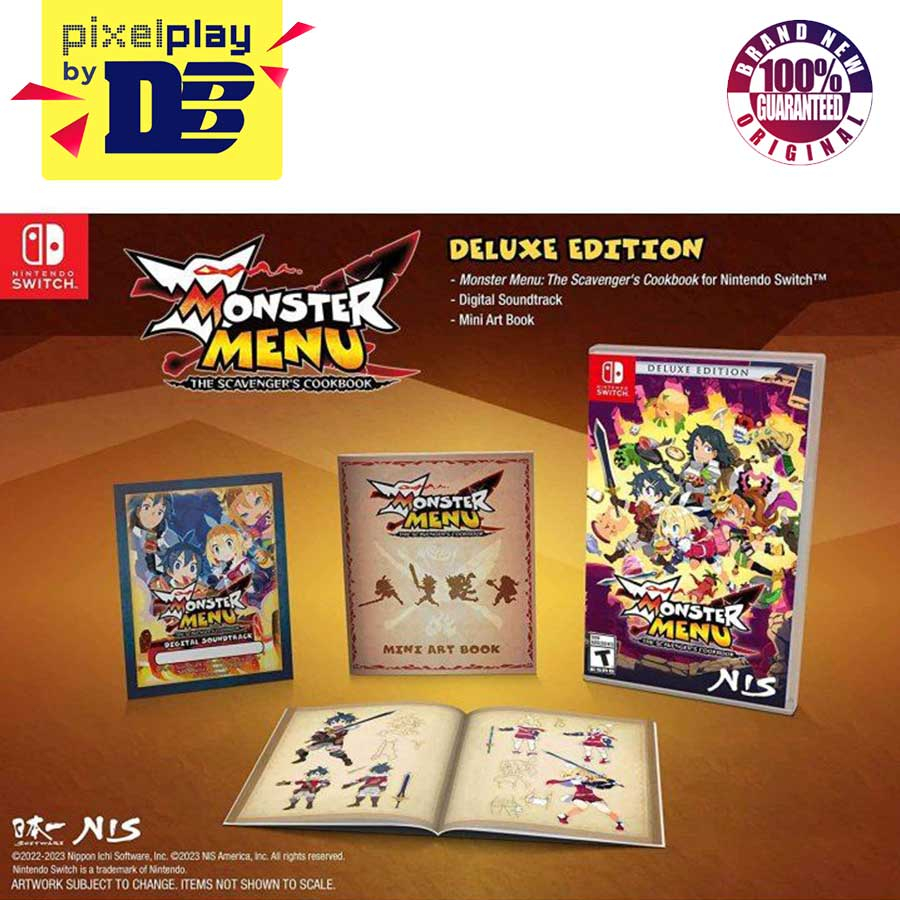 Nintendo Switch Monster Menu Scavenger Cookbook Deluxe Edition (Us ...