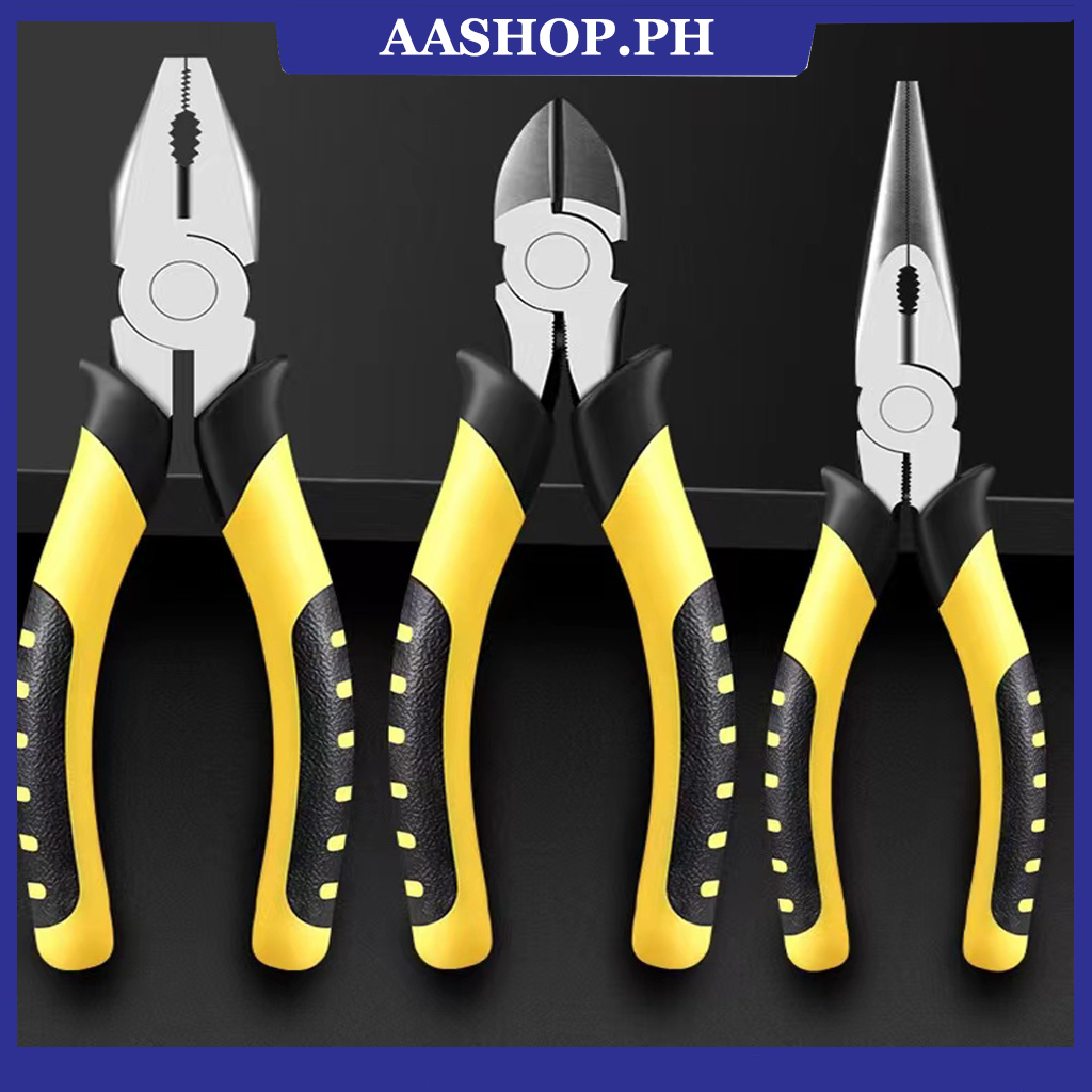6 Inches Heavy Duty Pliers Tool set Long Nose Pliers Set Heavy Duty ...