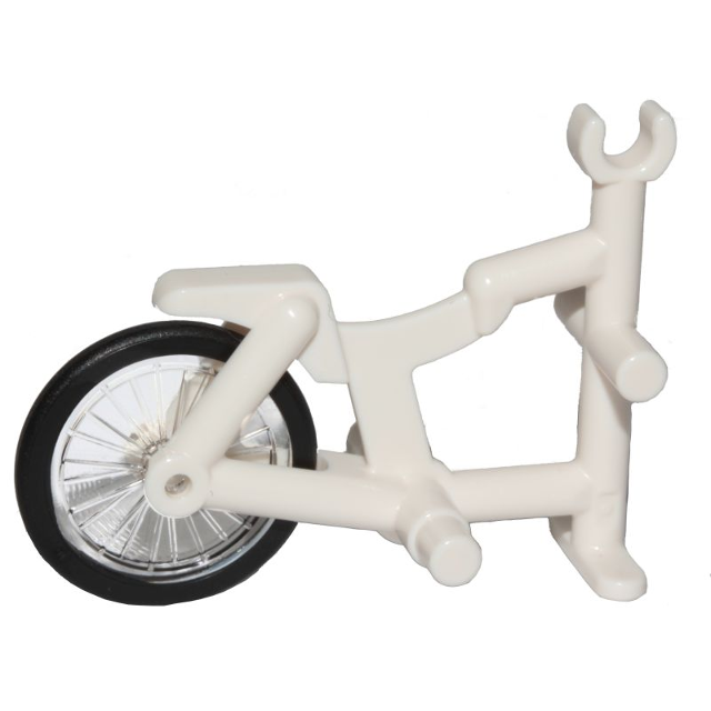 LEGO Part: Tricycle Frame with Trans-Clear Bicycle Wheel | Shopee ...