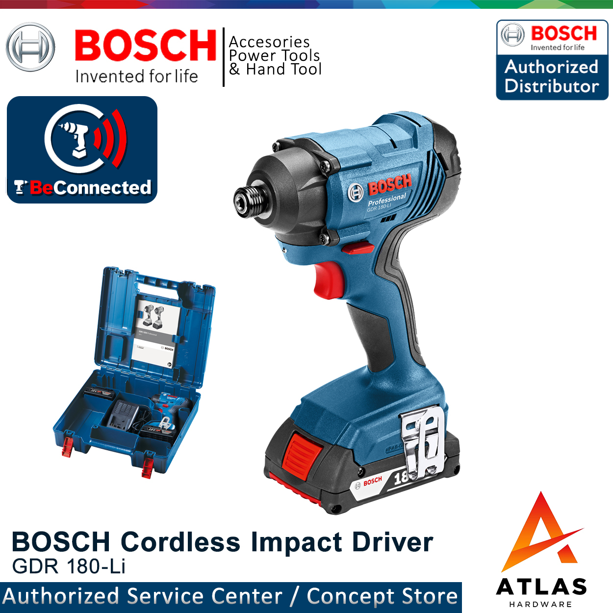 Bosch GDR 180-Li Cordless Impact Driver | Shopee Philippines