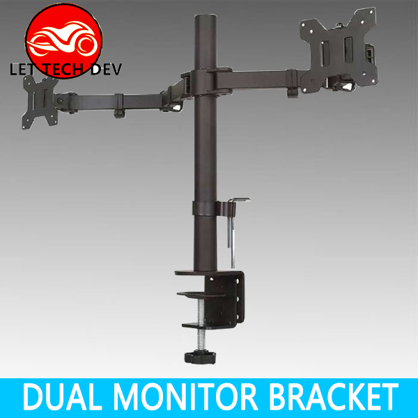 Monitor Mount Bracket Computer Monitor Desktop Mount Adjustable Monitor ...