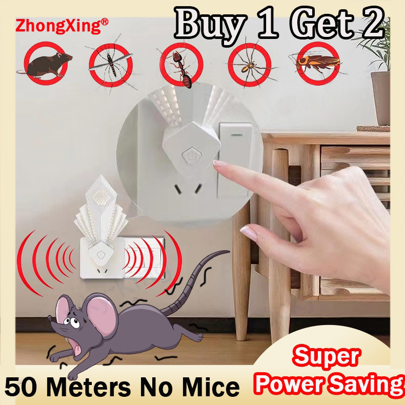 【10 years without mice！】 rat killer electric rat repellent Non toxic ...
