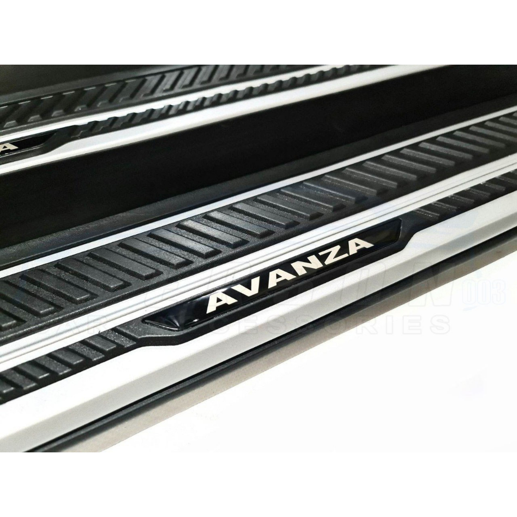 Two Tone Design Stepboard Running Board for Toyota Avanza 2022 to 2023 ...