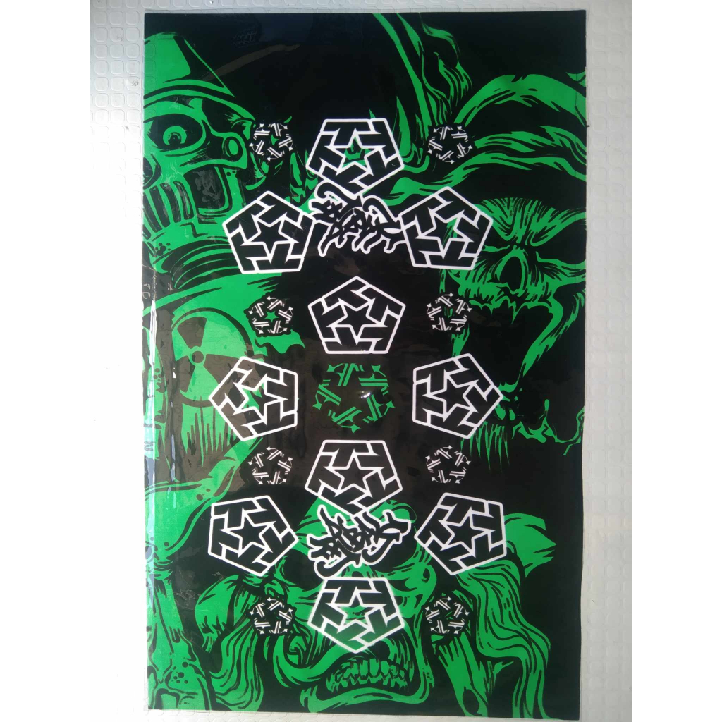 C-7 TRIBAL SMALL LOGO PLASTIC FULL LAMINATED MOTOR SEAT COVER | Shopee ...