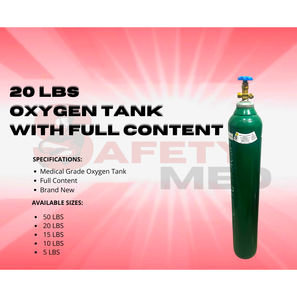 OXYGEN TANK 15LBS WITH FULL CONTENT | Shopee Philippines