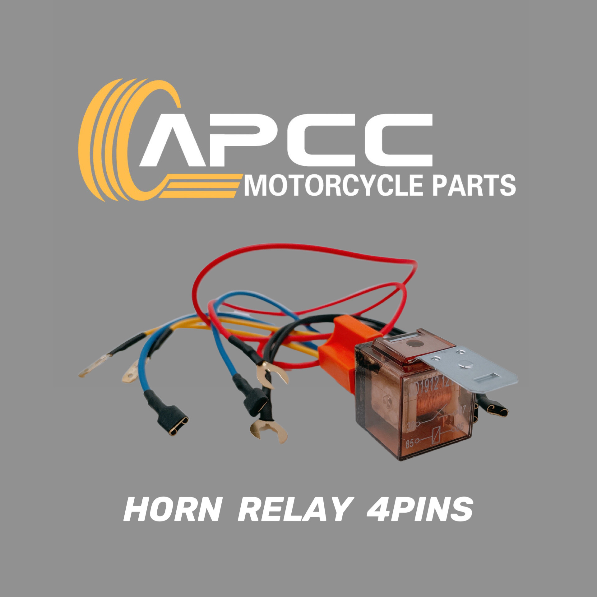 motorcycle horn/led relay universal 4pins 5pins /mini driving light ...