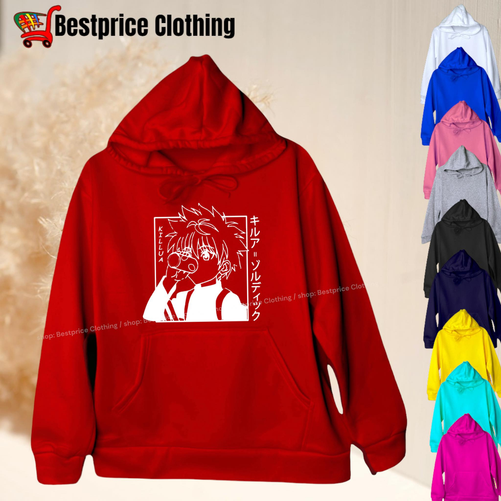 KILLUA- Hoodie jacket longsleeve kids and adult unisex men / women ...