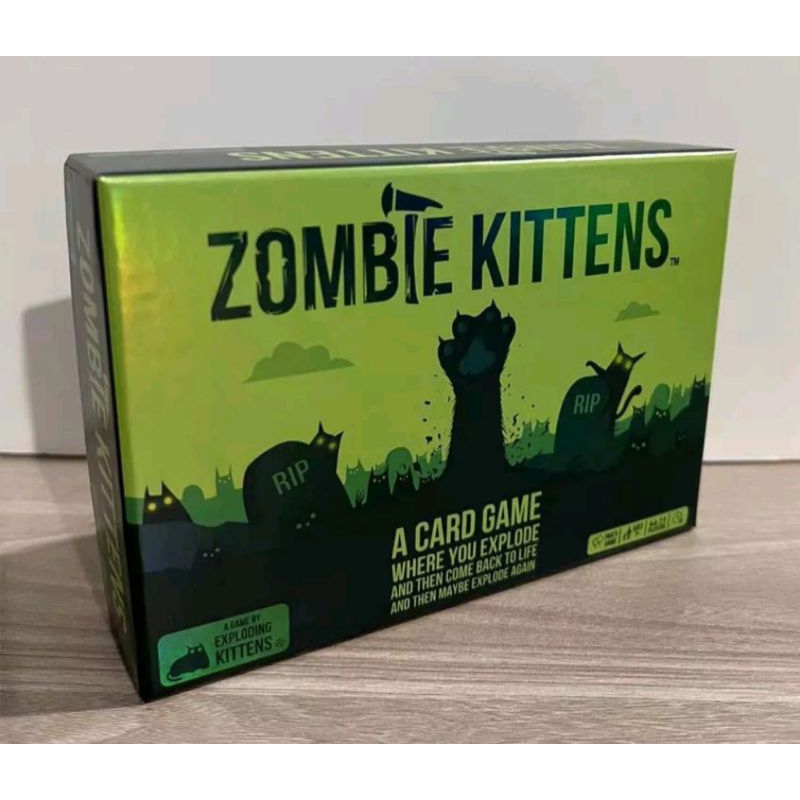 ZOMBIE KITTENS CARD GAME FOR ADULTS AND TEENS | Shopee Philippines