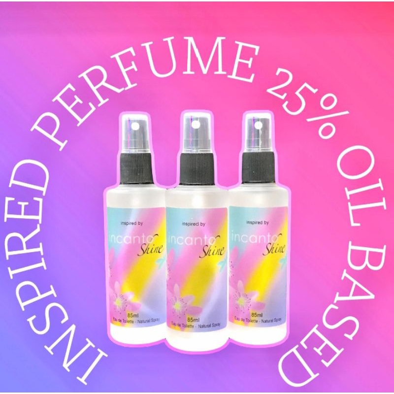 Inspired perfume Incanto Shines 25% oilbased long lasting scent | Shopee Philippines