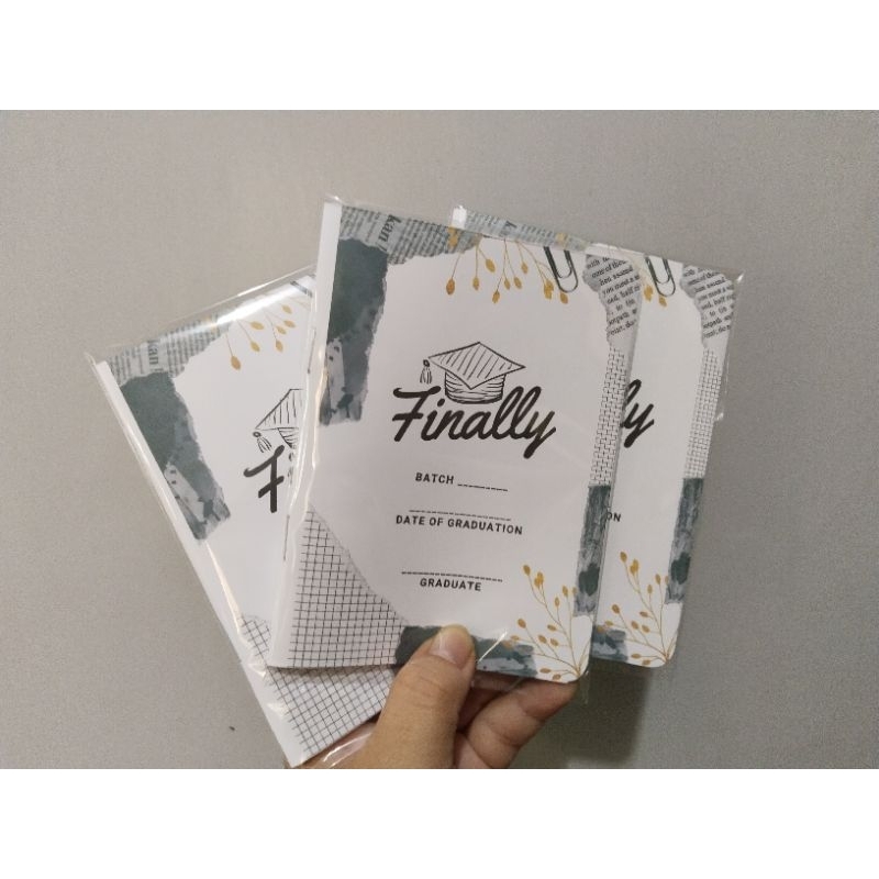 graduation booklet Advice Slambook | Shopee Philippines