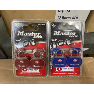 Master Lock Travel Approved Padlocks (TSA) 3 Pins 2pcs/set TSA007 32mm ...