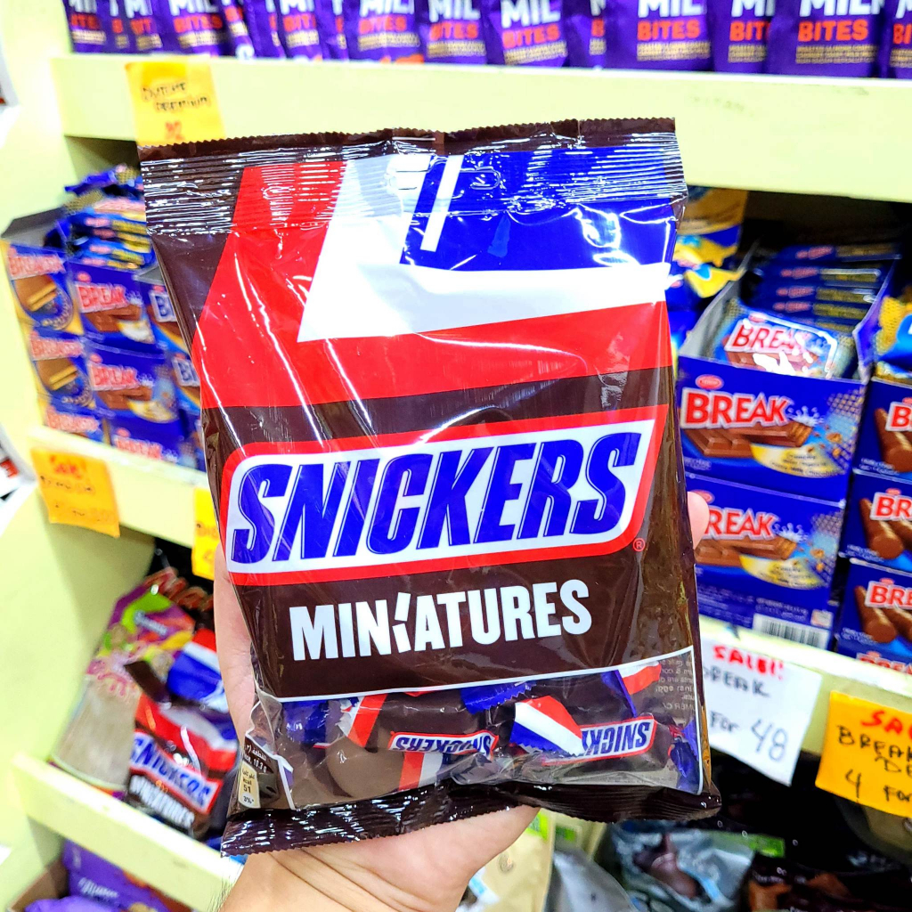 Snickers Miniatures Chocolate Bar | 150g | Shopee Philippines