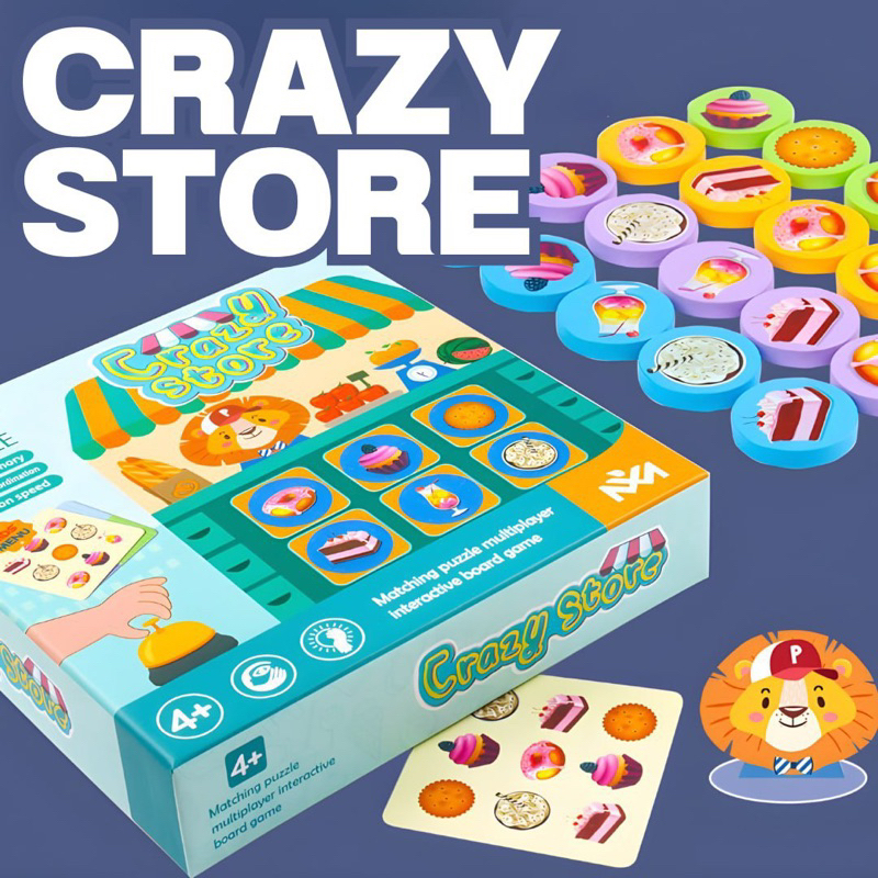 Crazy Store Matching Game/Board Game/Family Game | Shopee Philippines