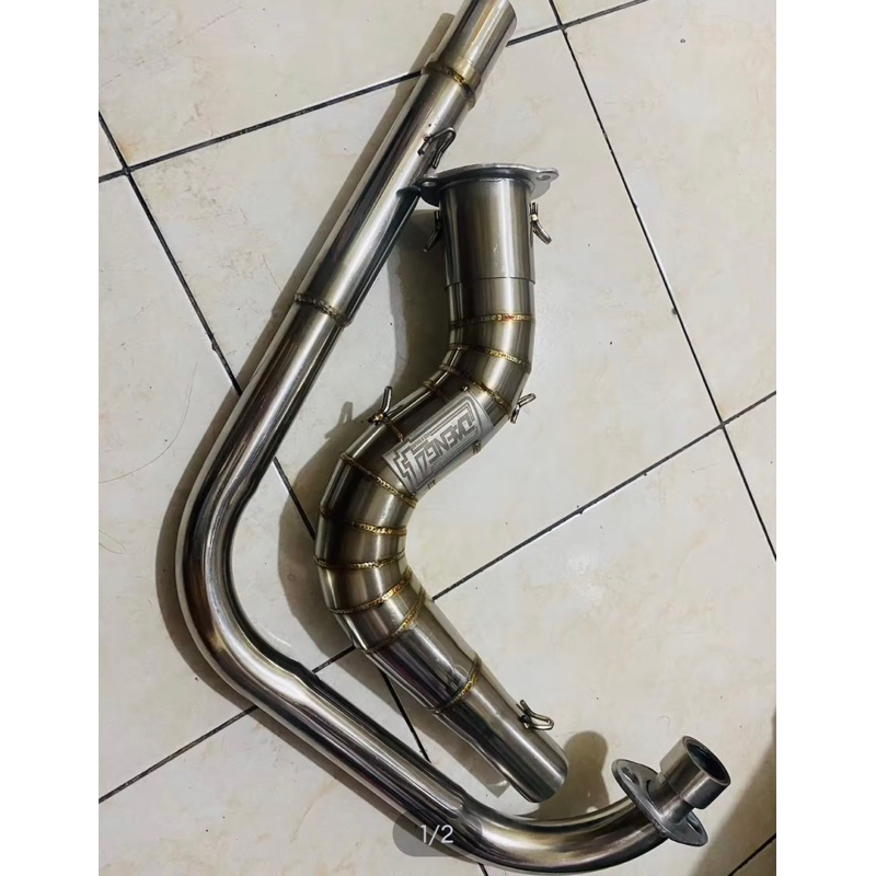 CT125 High Mount 51MM Big Elbow Purestainless | Shopee Philippines