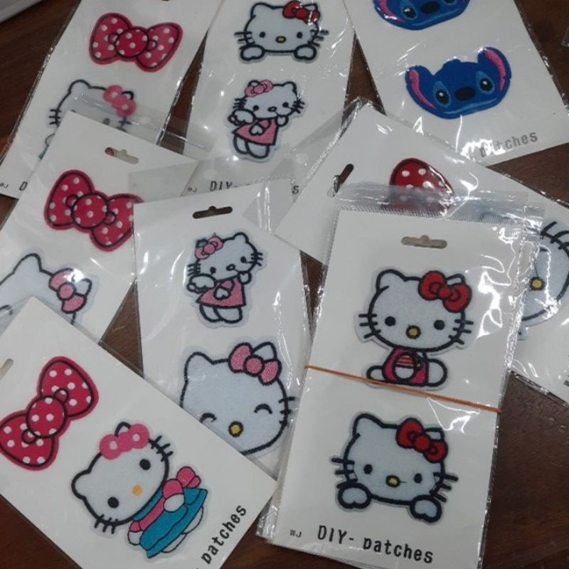 DIY HELLO KITTY iron on Patches (Per Pad) | Shopee Philippines