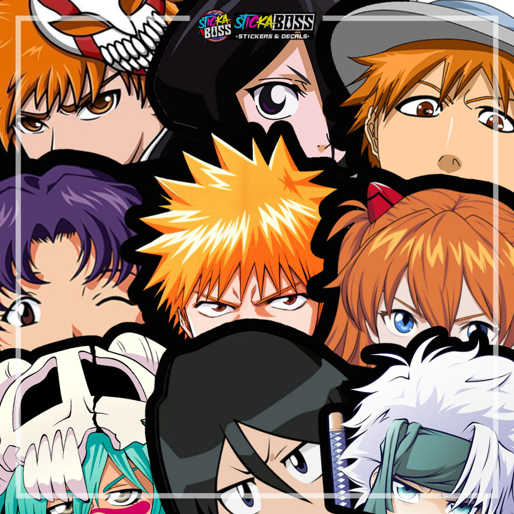 BLEACH | ANIME PEEKER STICKER【VINYL PRINTED】( LAMINATED / WATERPROOF ...