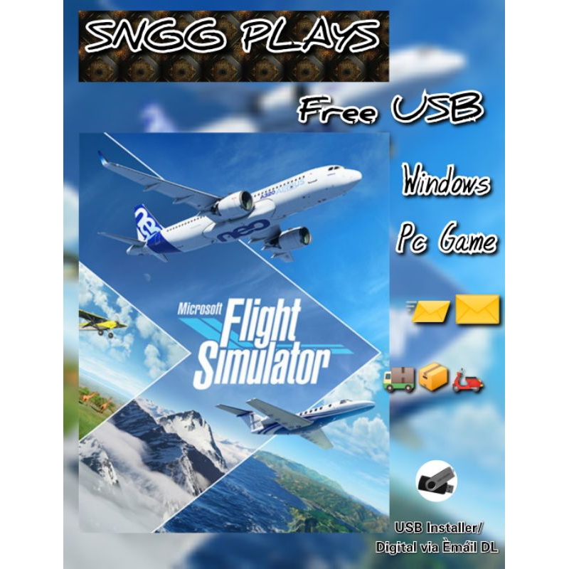 Microsoft Flight Simulator / PC Game Installer | Shopee Philippines