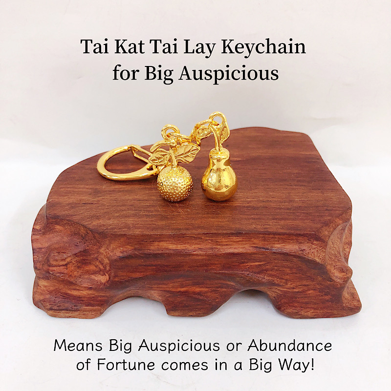 Fengshui Tai Kat Tai Lay Keychain for Big Auspicious | Shopee Philippines