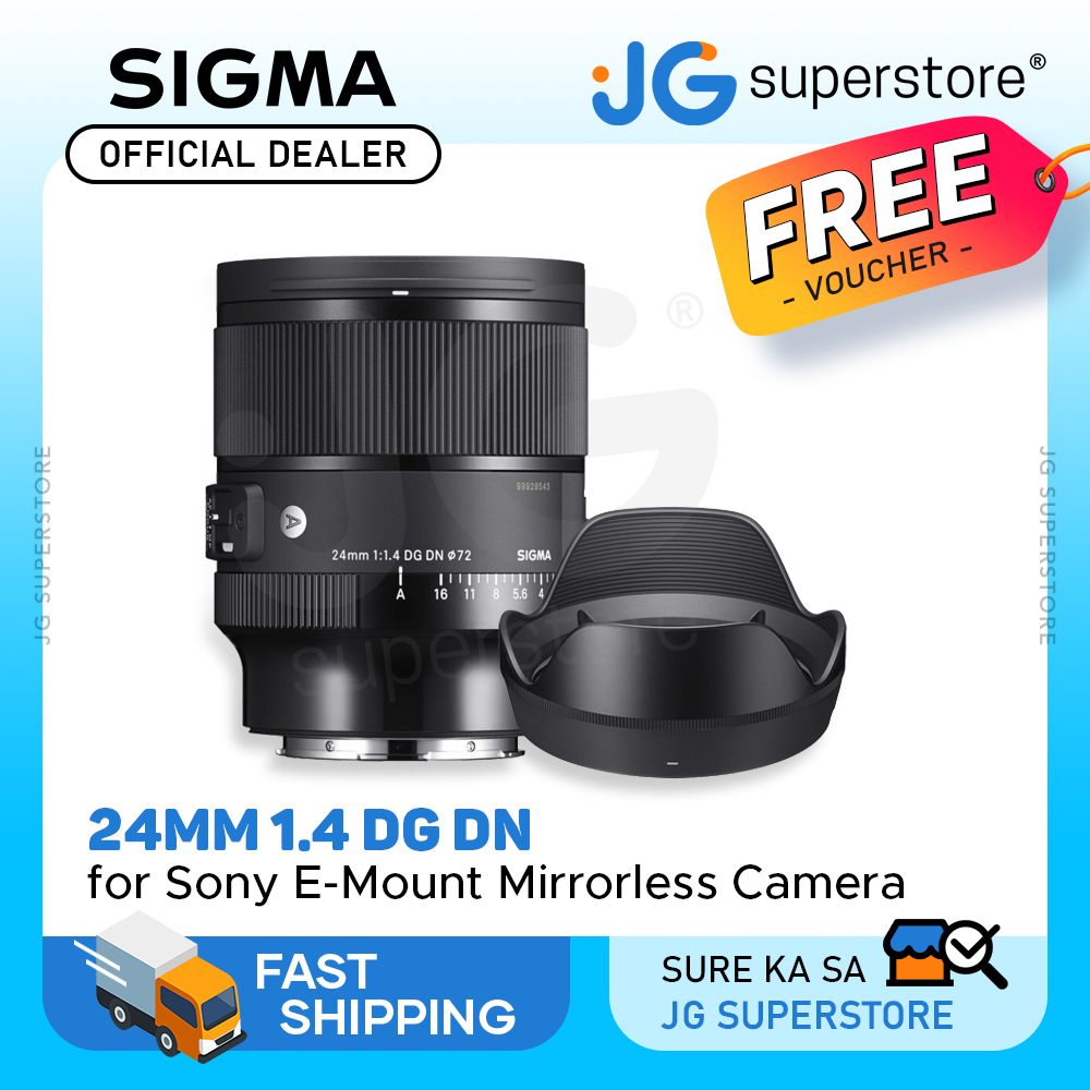Sigma 24mm F1.4 DG DN Art Lens for Sony E-Mount Mirrorless Cameras Full ...