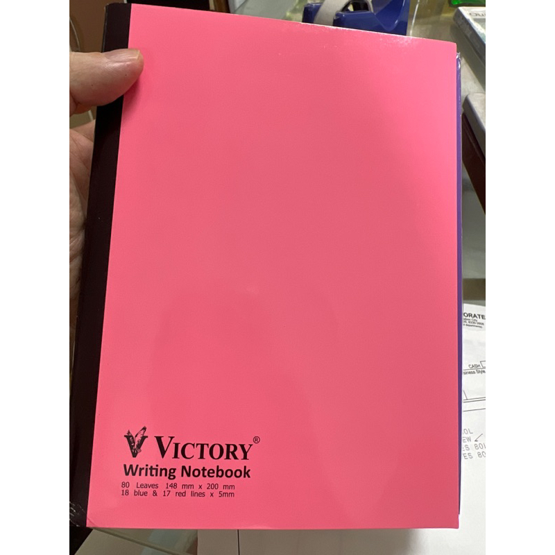 10pieces Victory Writing Notes Grade 3 Stapled 80lvs Japan paper margin ...