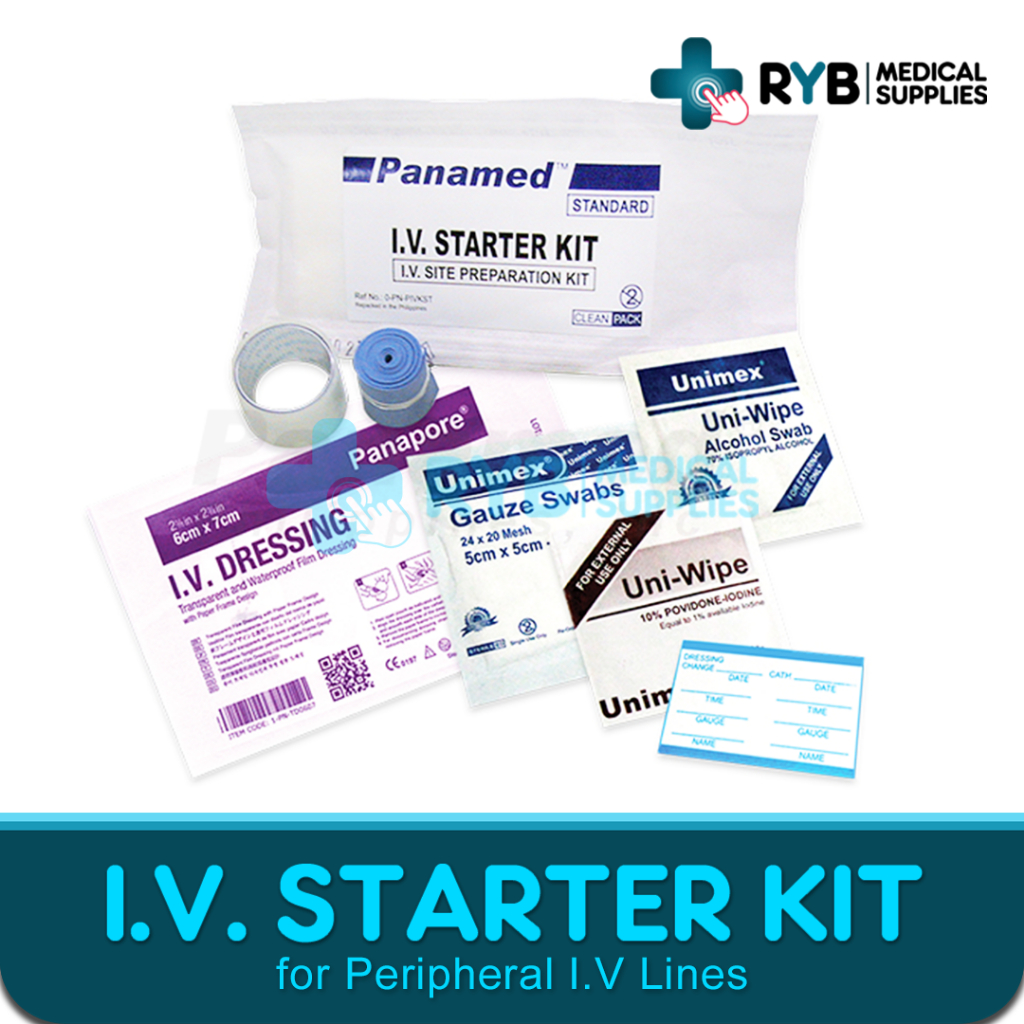 IV Starter Kit - I.V Site Preparation Kit | Shopee Philippines
