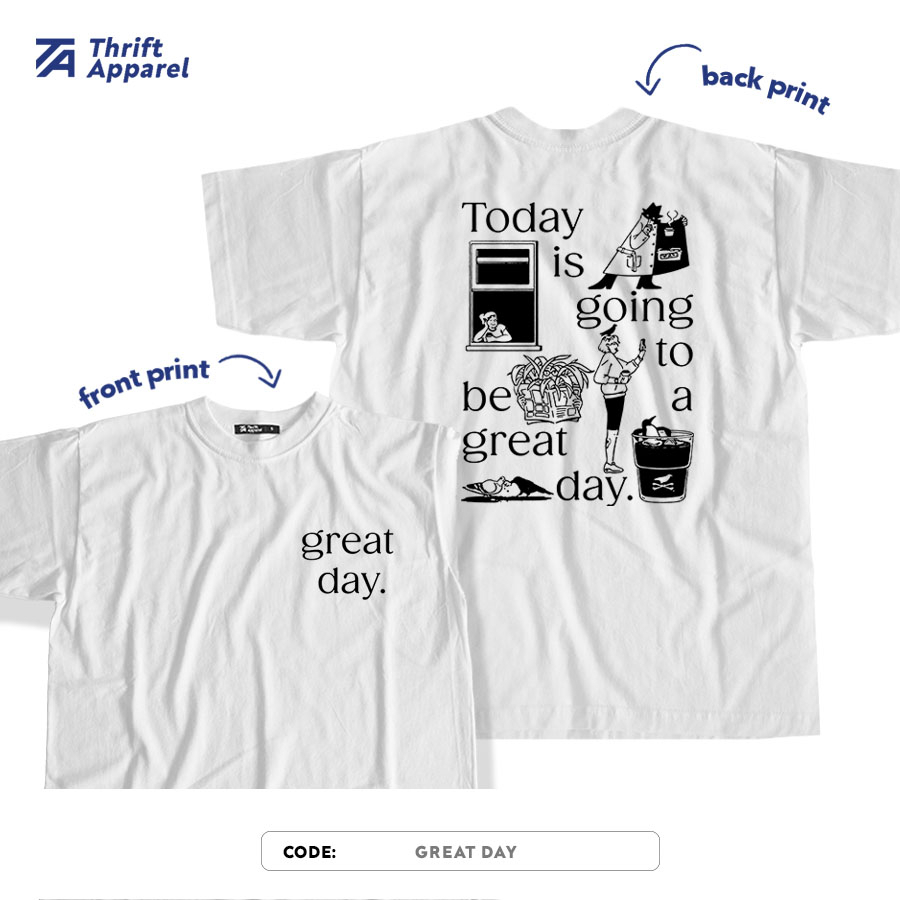 Great day b2b | Thrift Apparel T-Shirt | Shopee Philippines