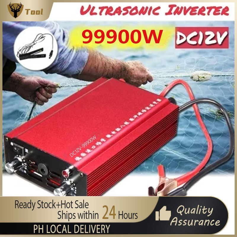 DC12V Ultrasonic Inverter Electro High Powered Fisher Fishing Machine ...