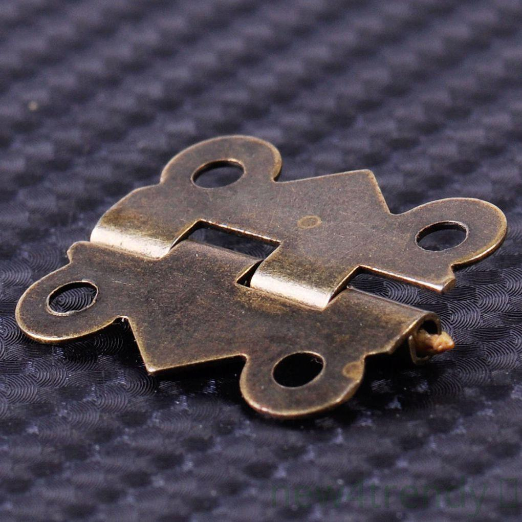 Antique Hinge Butterfly Small Hinge Screws Included -DIY Antique Brass ...
