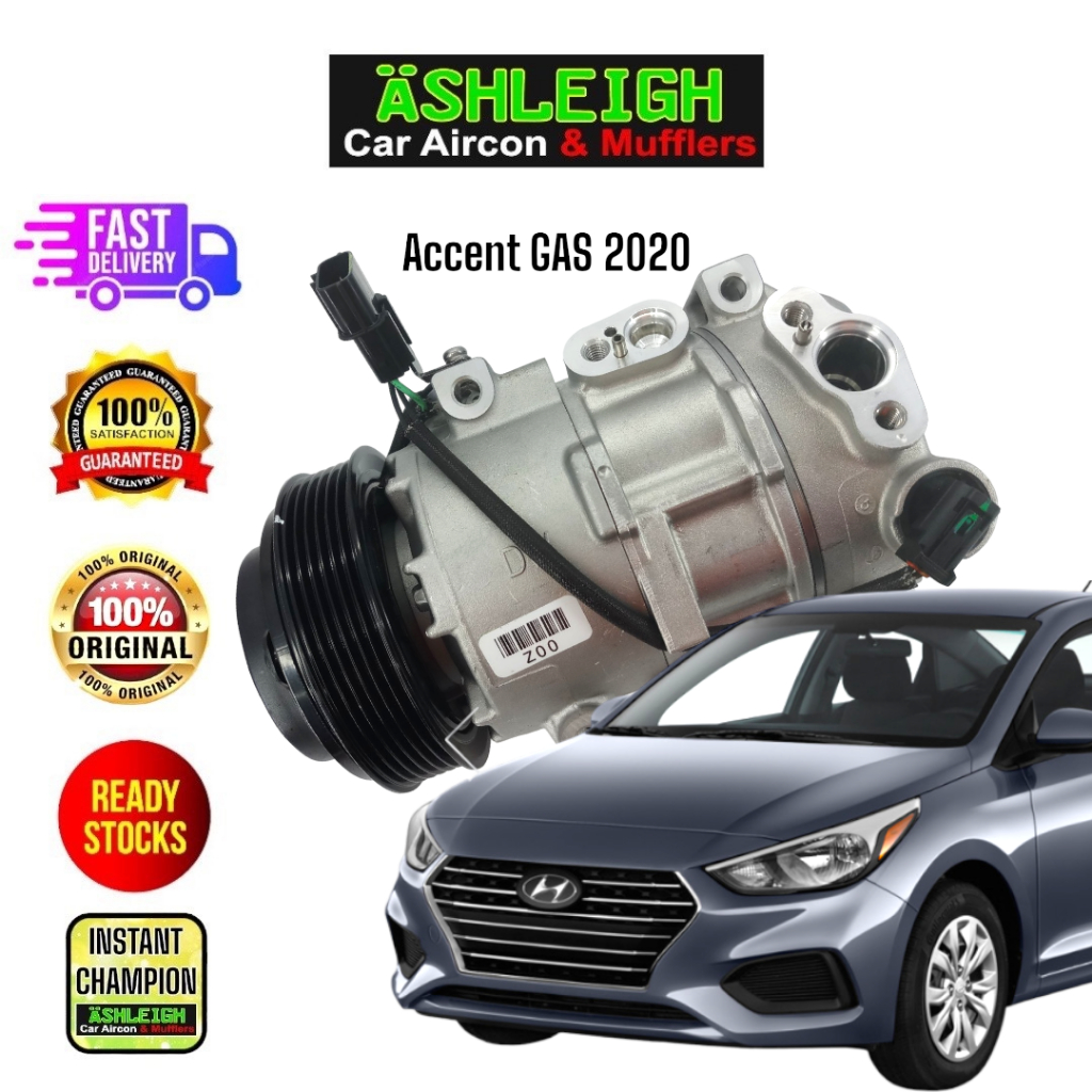 Hyundai Accent 2020 Gas Compressor Car aircon parts quality warranty ...