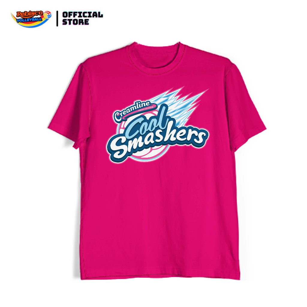 Creamline Cool Smashers Cotton Team Shirt | Shopee Philippines