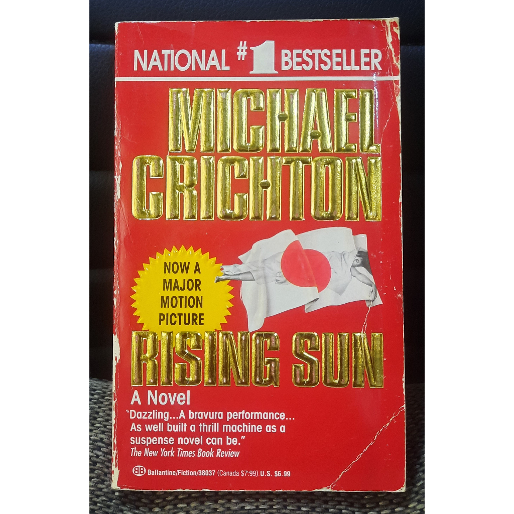 Rising Sun by Michael Crichton (preloved/secondhand book) | Shopee ...