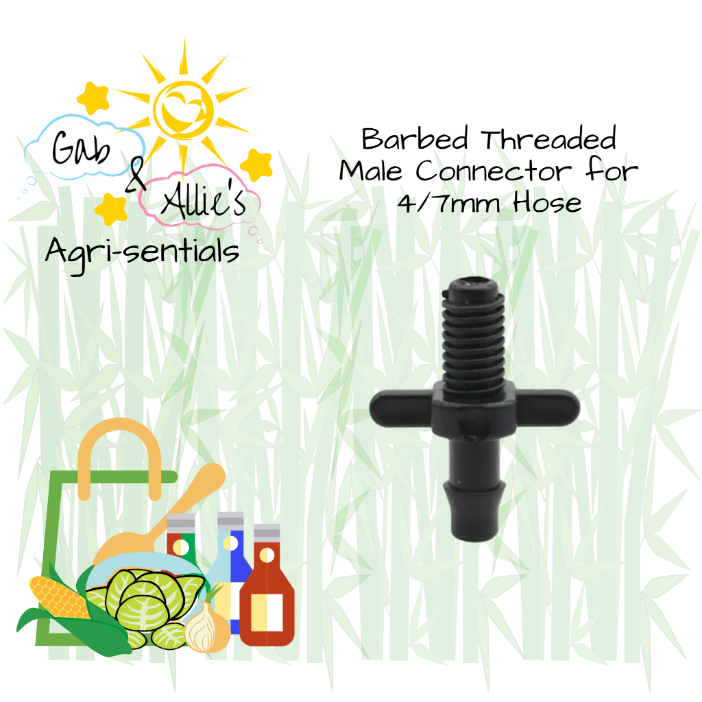 4mm Hose Barbed Connector (Threaded) - Pack of 10's | Shopee Philippines