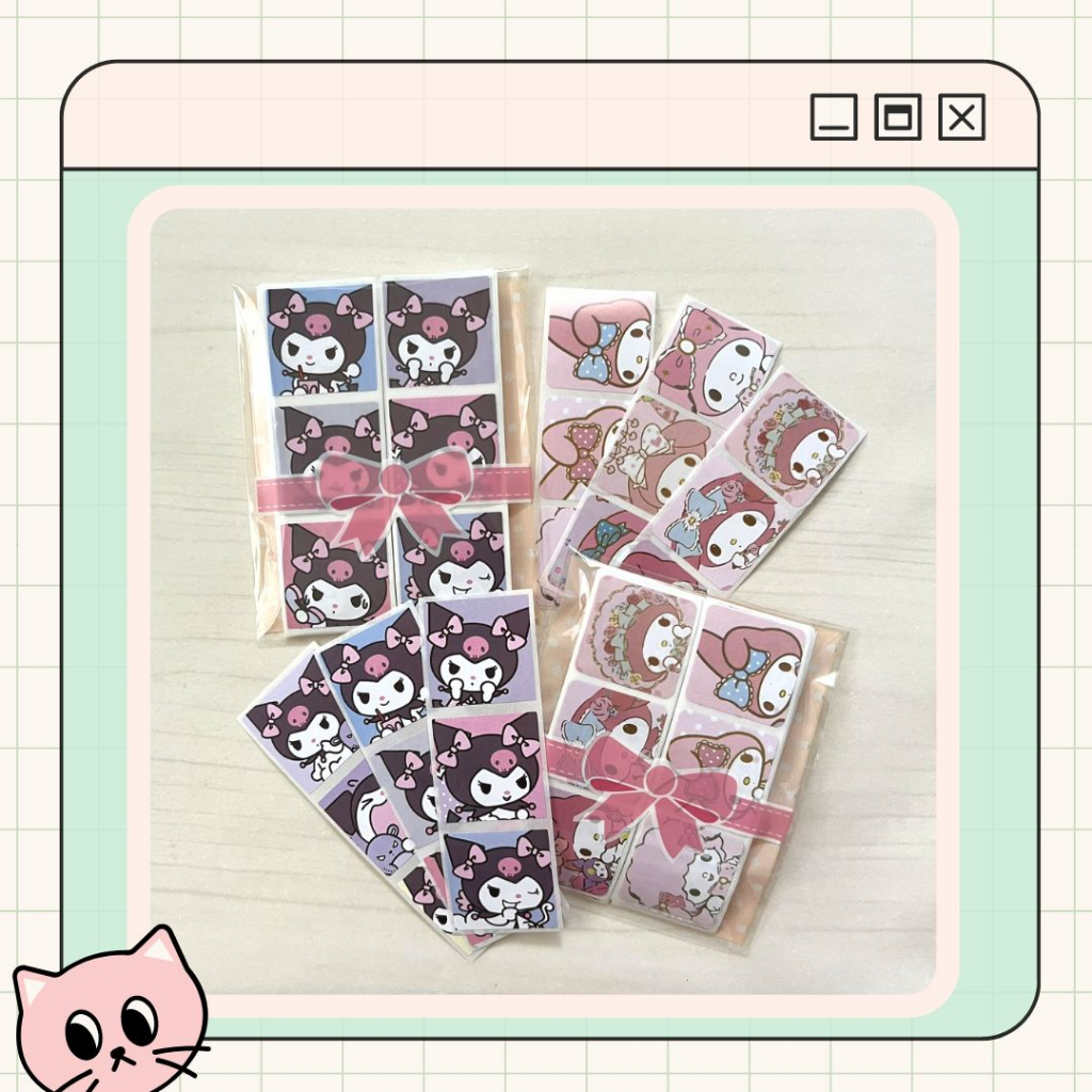 50PCS SEAL LABEL STICKERS (SANRIO/DISNEY/HEART/KAWAII) | Shopee Philippines