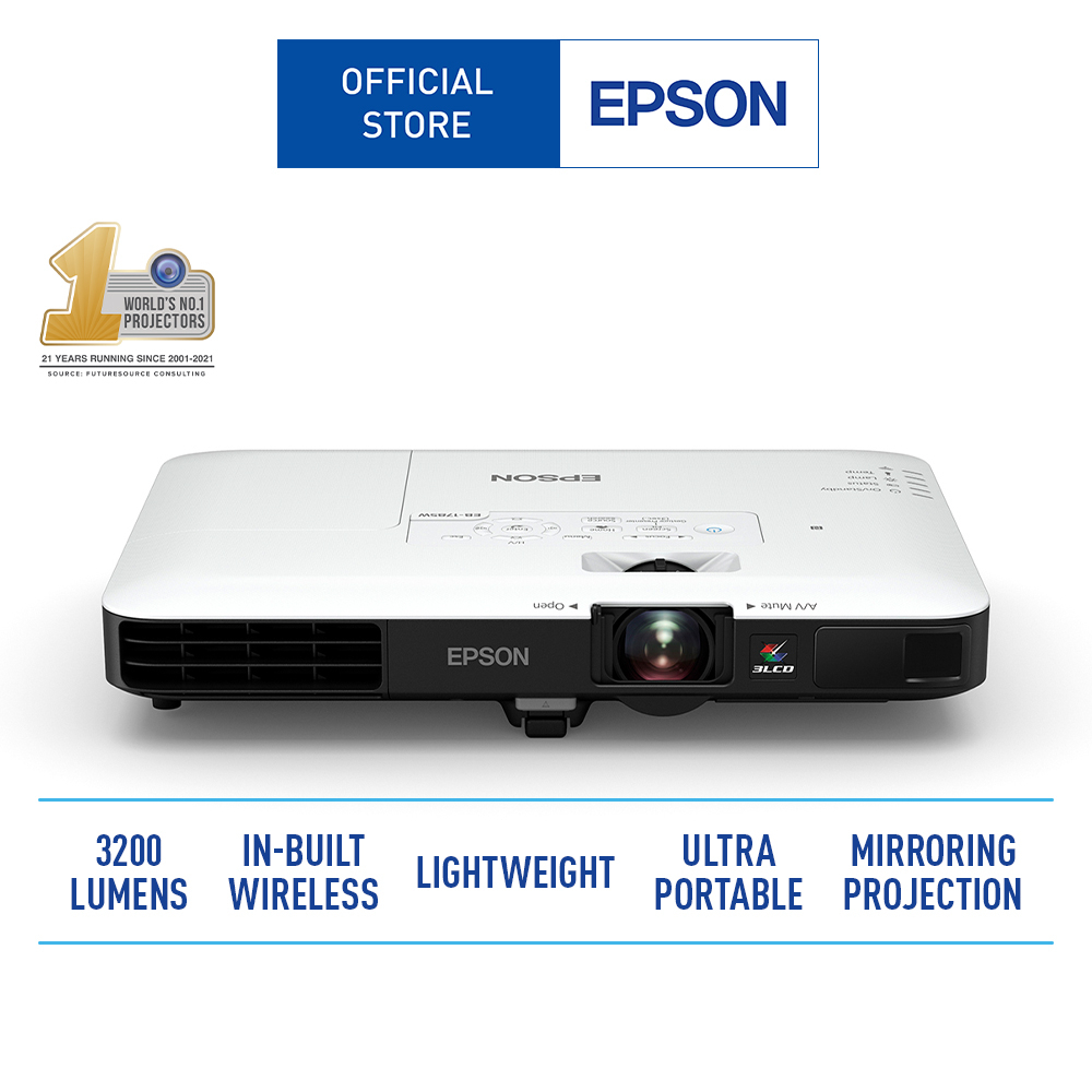 Epson EB-1785W Wireless WXGA 3LCD Projector | Shopee Philippines