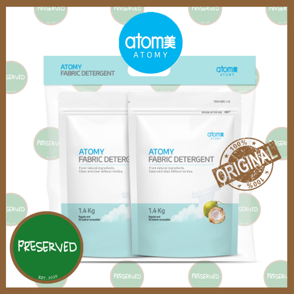 Atomy Korean Fabric Detergent (For Sensitive Skin) 2pcs | Shopee ...