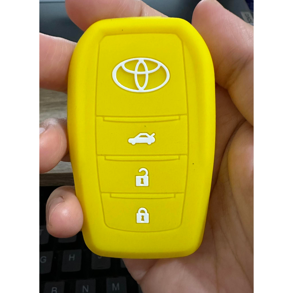 Modified Flip Key Silicone Key Cover For Toyota Vios 2019 2020 2021 ...