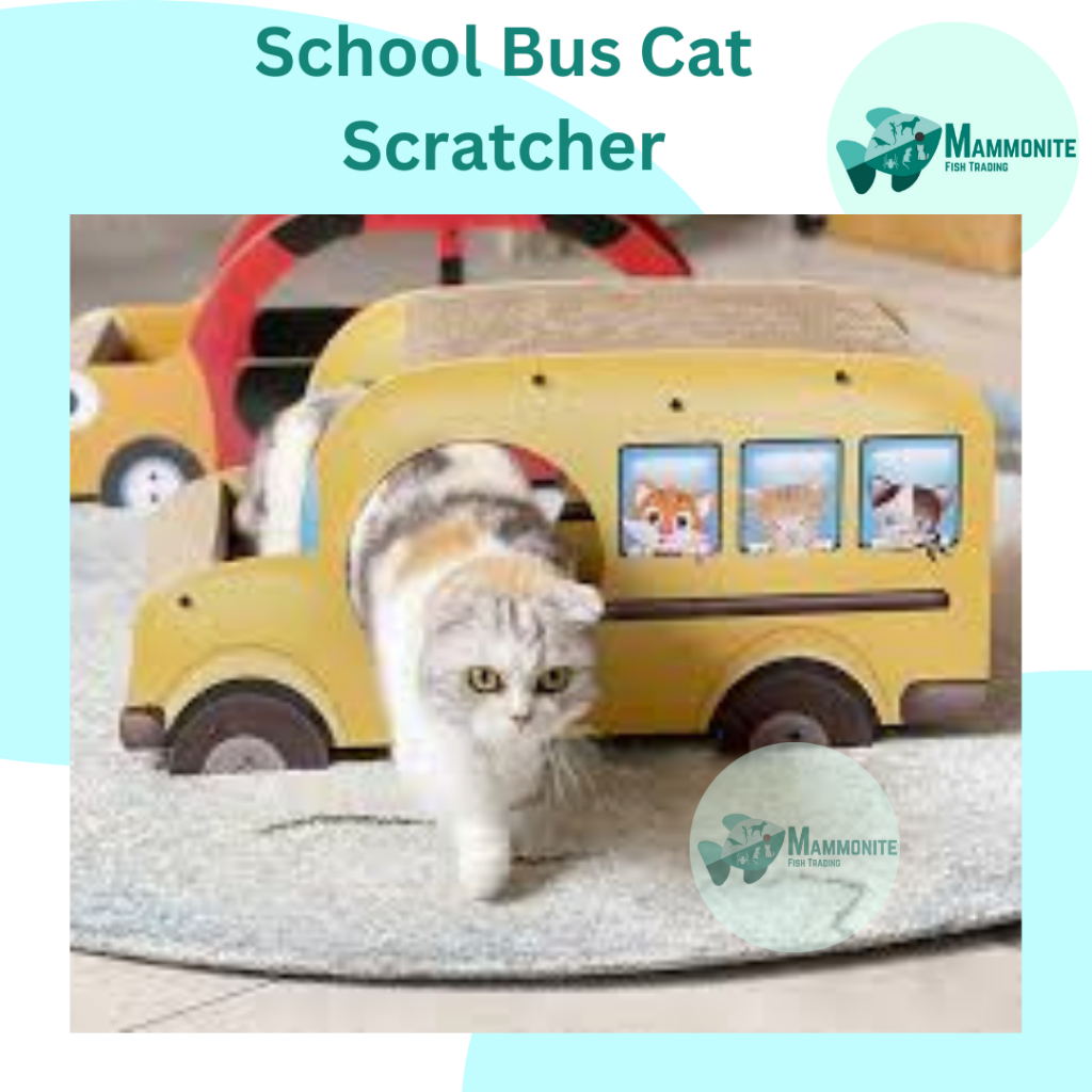 SCHOOL BUS CAT SCRATCHER - READY STOCK (SHIP IMMEDIATELY) | Shopee ...