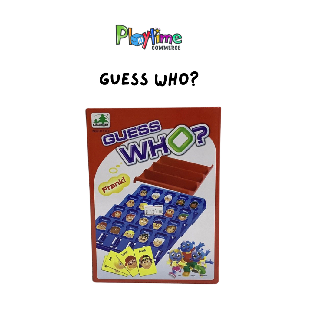 Guess Who Board Game Who I Am Kids Toys Guessing Game | Shopee Philippines