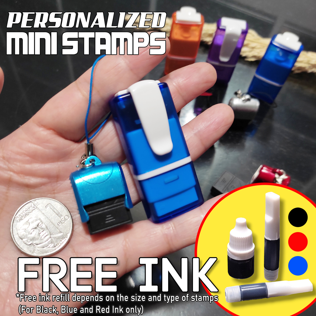 COD Flash Stamps, Pre inked Stamps, Rubber Stamp, Mini Stamps | Shopee ...